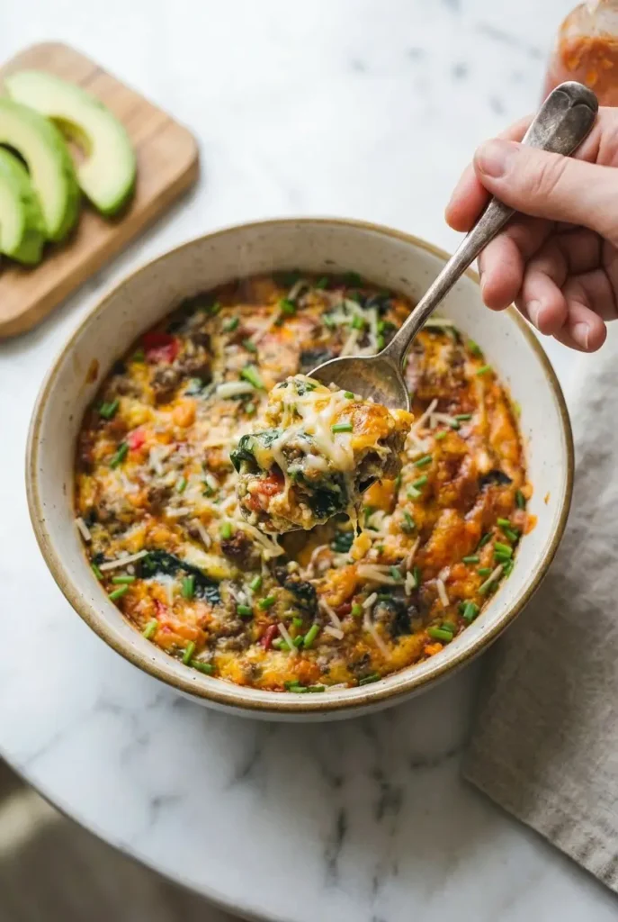 High Protein Egg & Hashbrown Breakfast Bowls