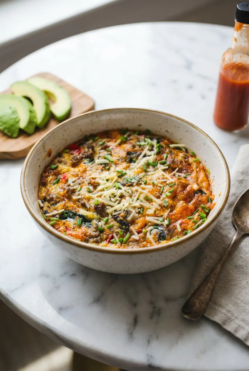 High Protein Egg & Hashbrown Breakfast Bowls