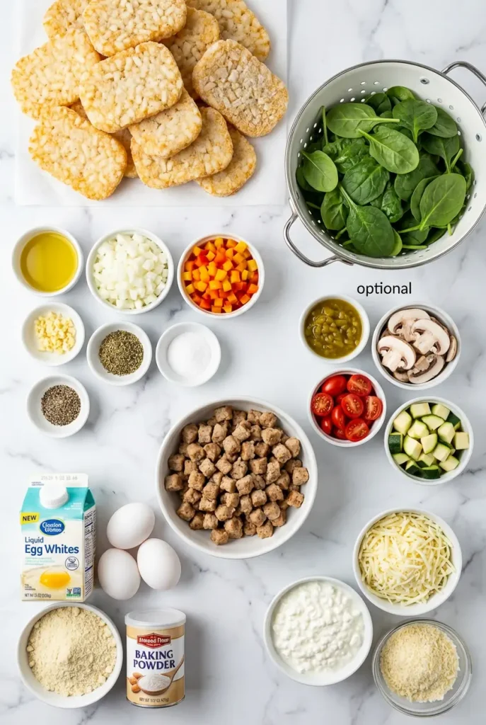 High Protein Egg & Hashbrown Breakfast Bowls